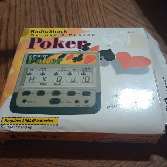 Radio Shack | Video Games & Consoles | Radio Shack Poker Deluxe 2 ...